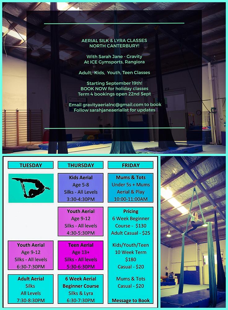 Aerial Silks & Lyra Classes - North Canterbury — Week 10 Term 3 ...