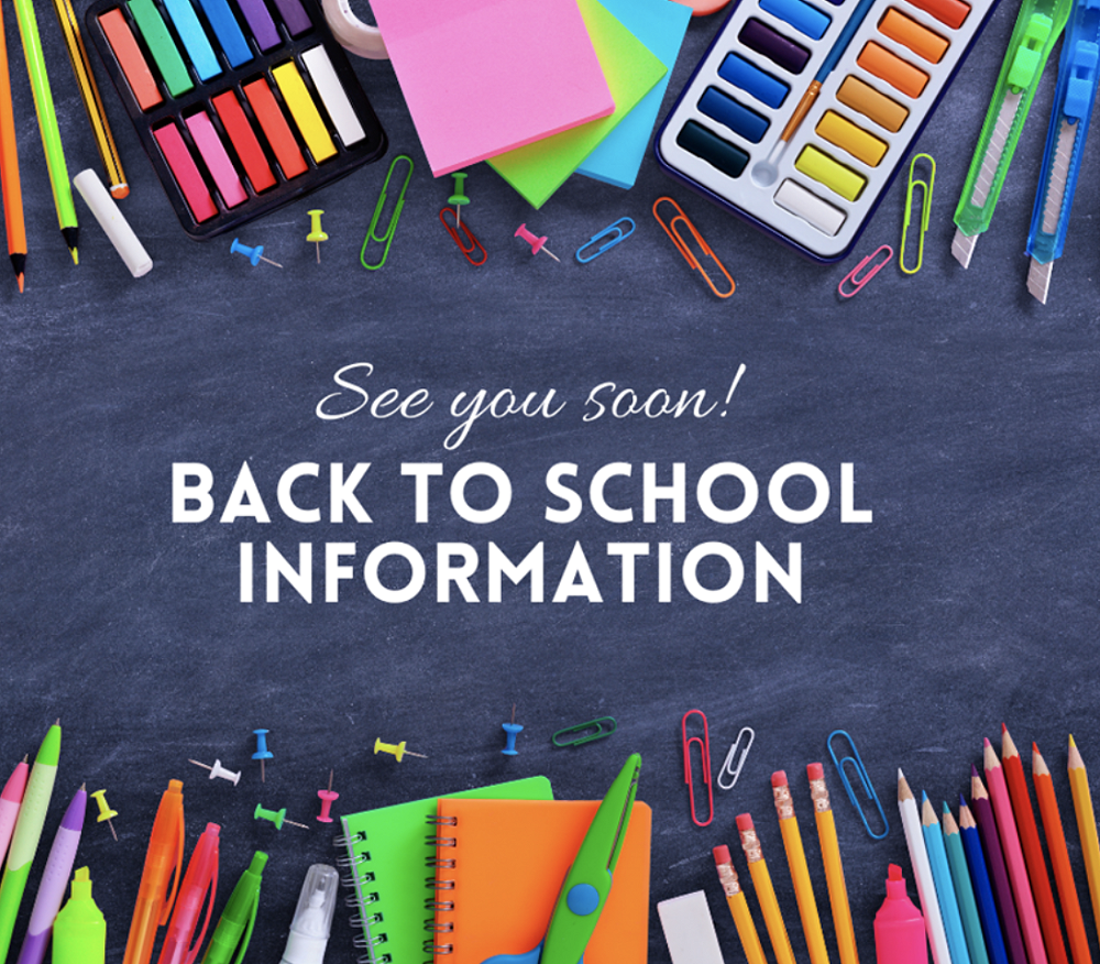 Information for the start of school-2024 — Term 1, 2024