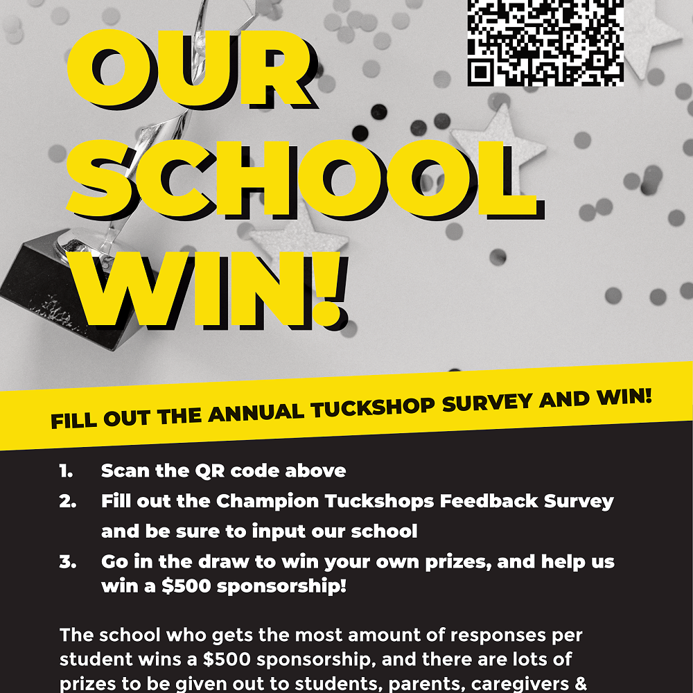 Survey and Win with Champion Tuckshops