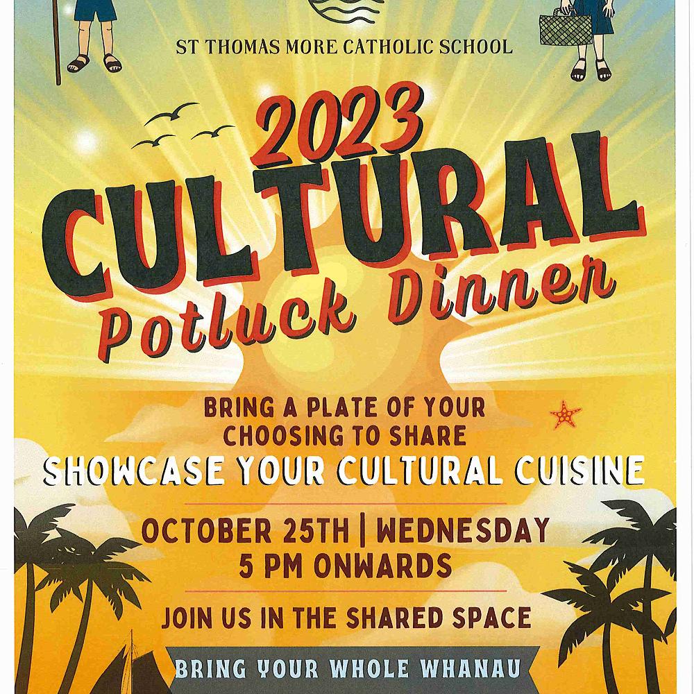 Cultural dinner - 25th October