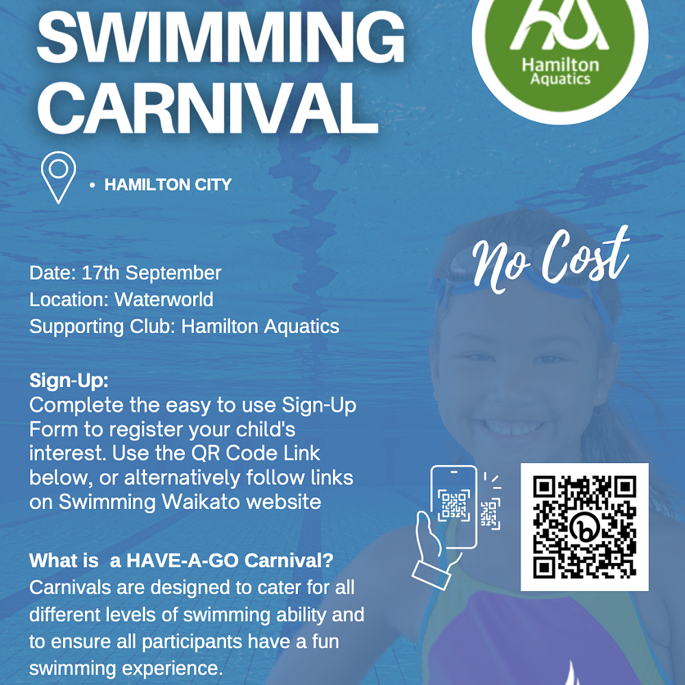 Have-A-Go Swimming Carnival — Newsletter Week 8, Term 3, 2023