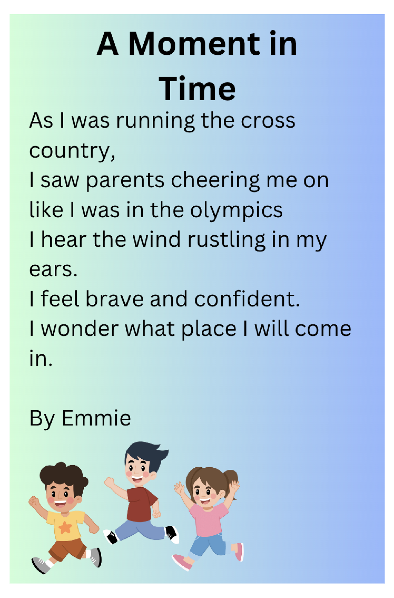Cross Country Poetry