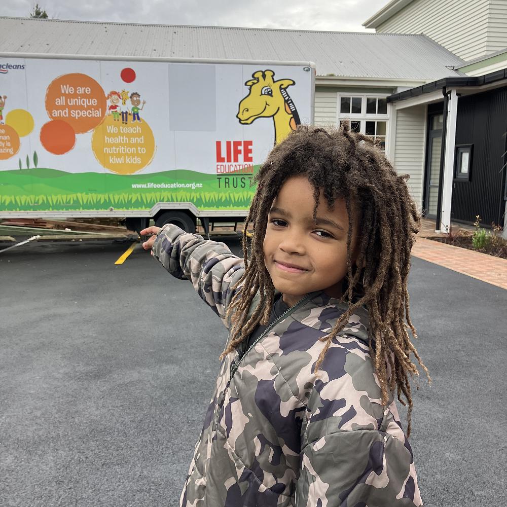 Room 14's Visit to the Life Ed. Bus