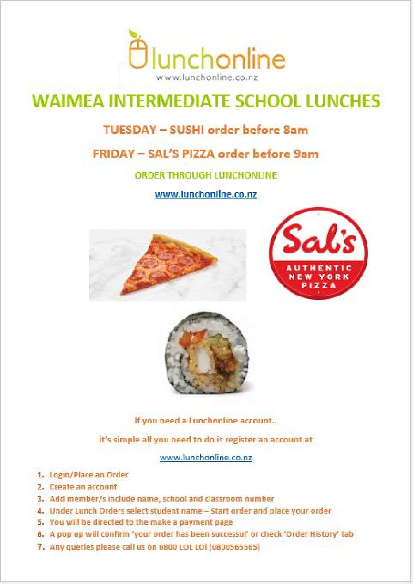 Lunch online! — Newsletter: Thursday 28 November 2024, Term 4 Week 7