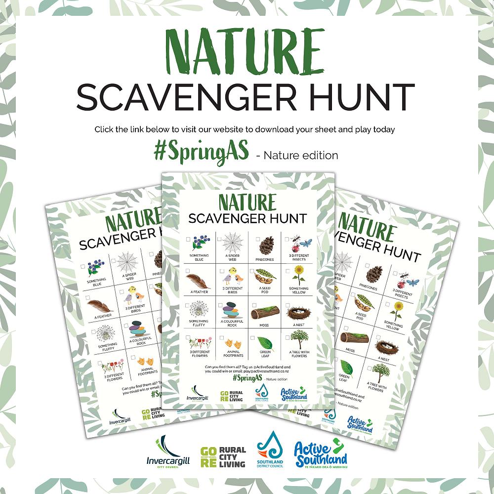 Active Southland Nature Scavenger