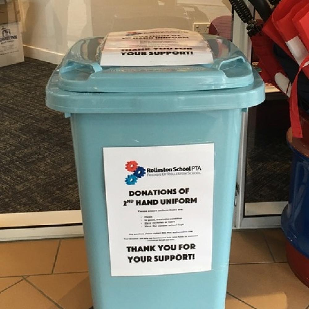 2nd Hand Uniform Donations.