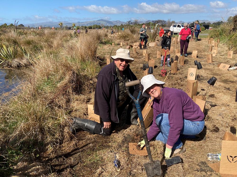 Travis Wetland Tree Planting