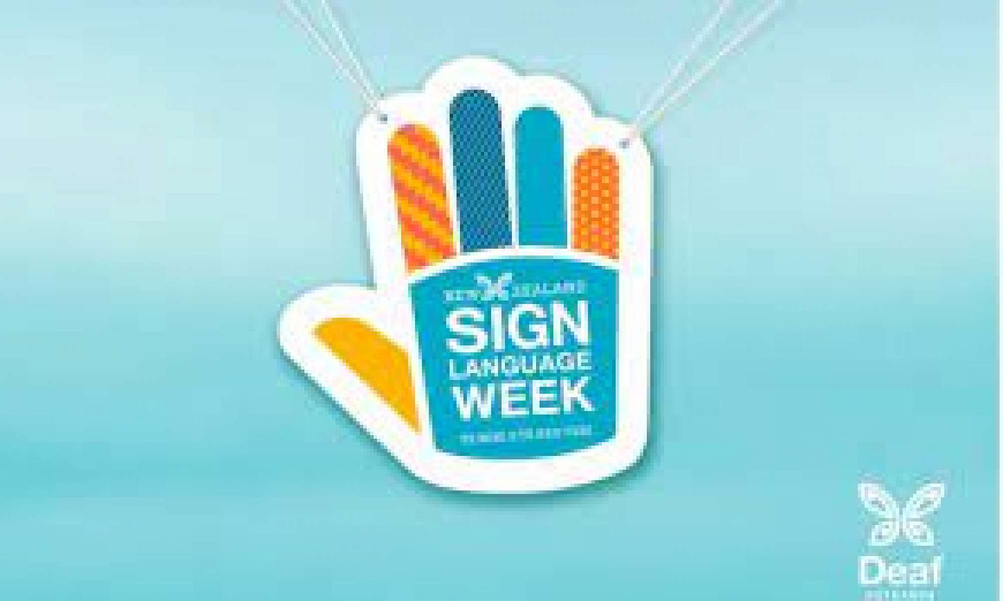 New Zealand Sign Language Week 8-12 May.