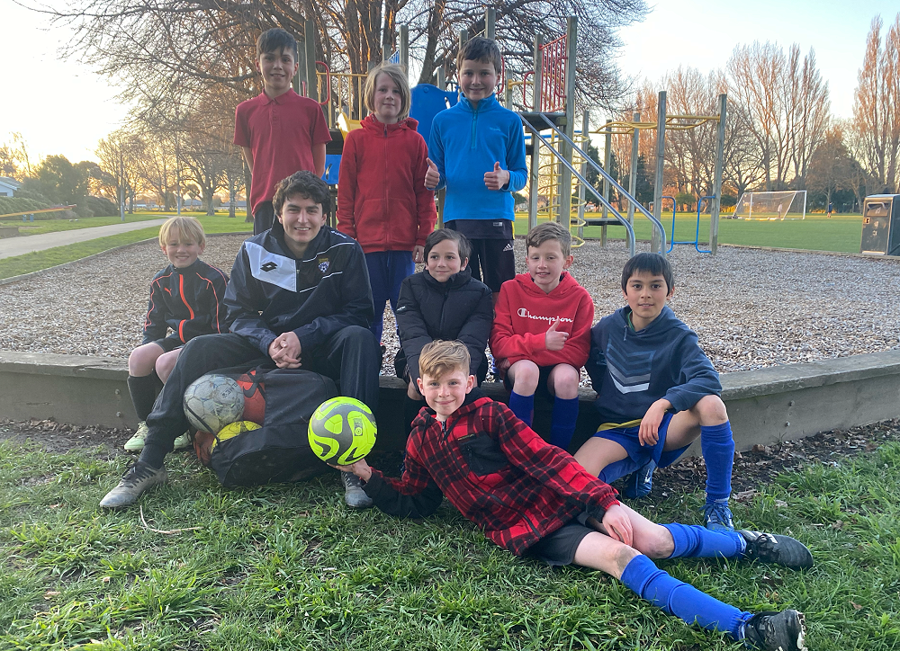 Year 5 football camp starts soon.