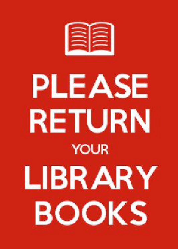 Please return your Library Books — King's Week