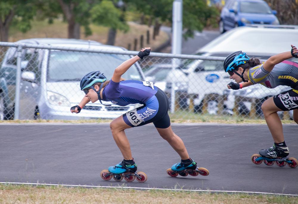 Mikaela rolls her way into the World Roller Games