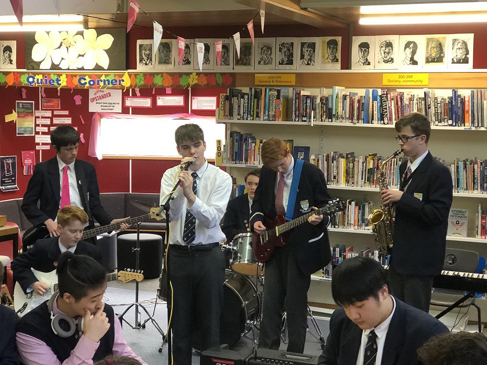 Library lunchtime jam