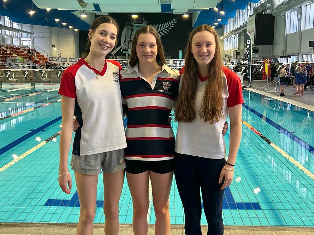 New Zealand Secondary Schools Swimming Success