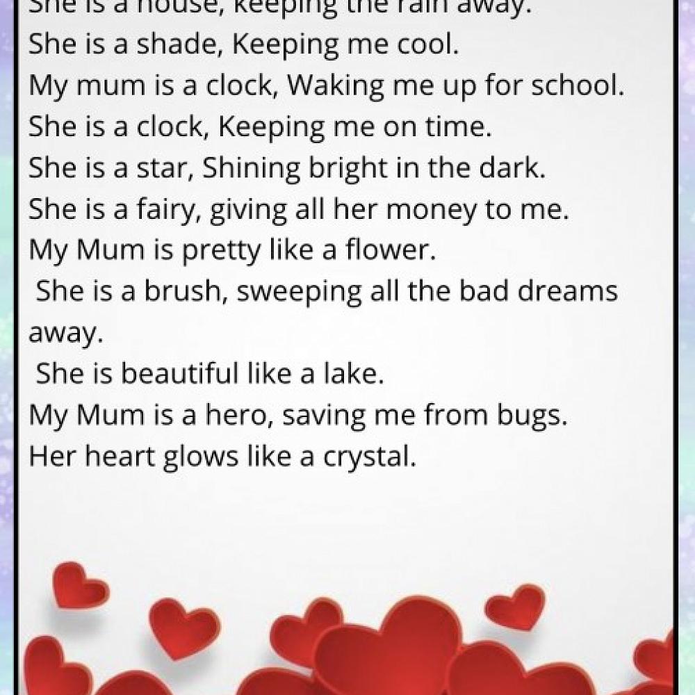 Room 3's Special Person Poems