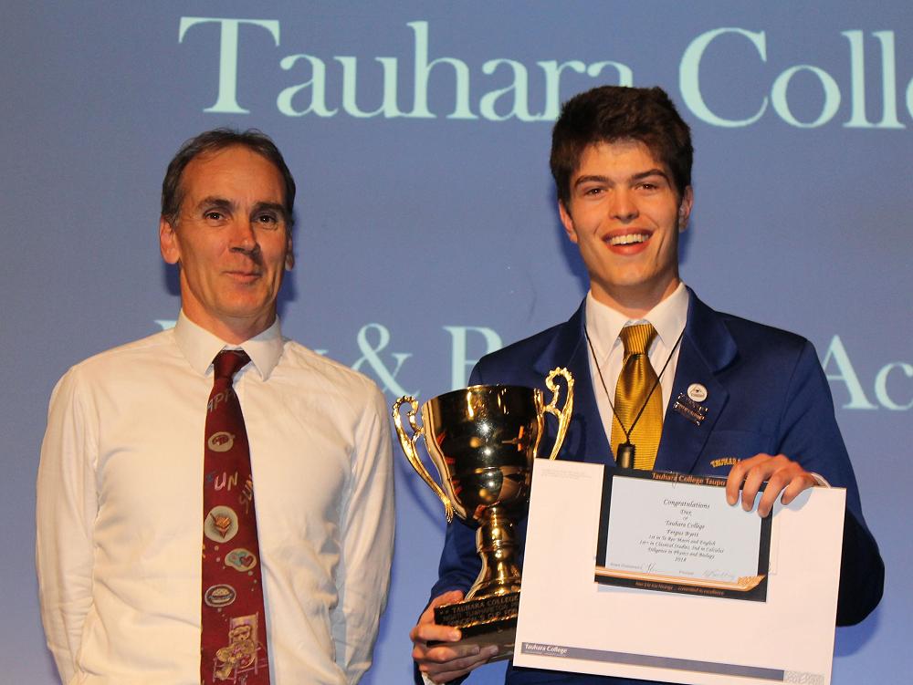 Ngati Tuwharetoa Prize and Principal’s Cup for Dux of the School ...