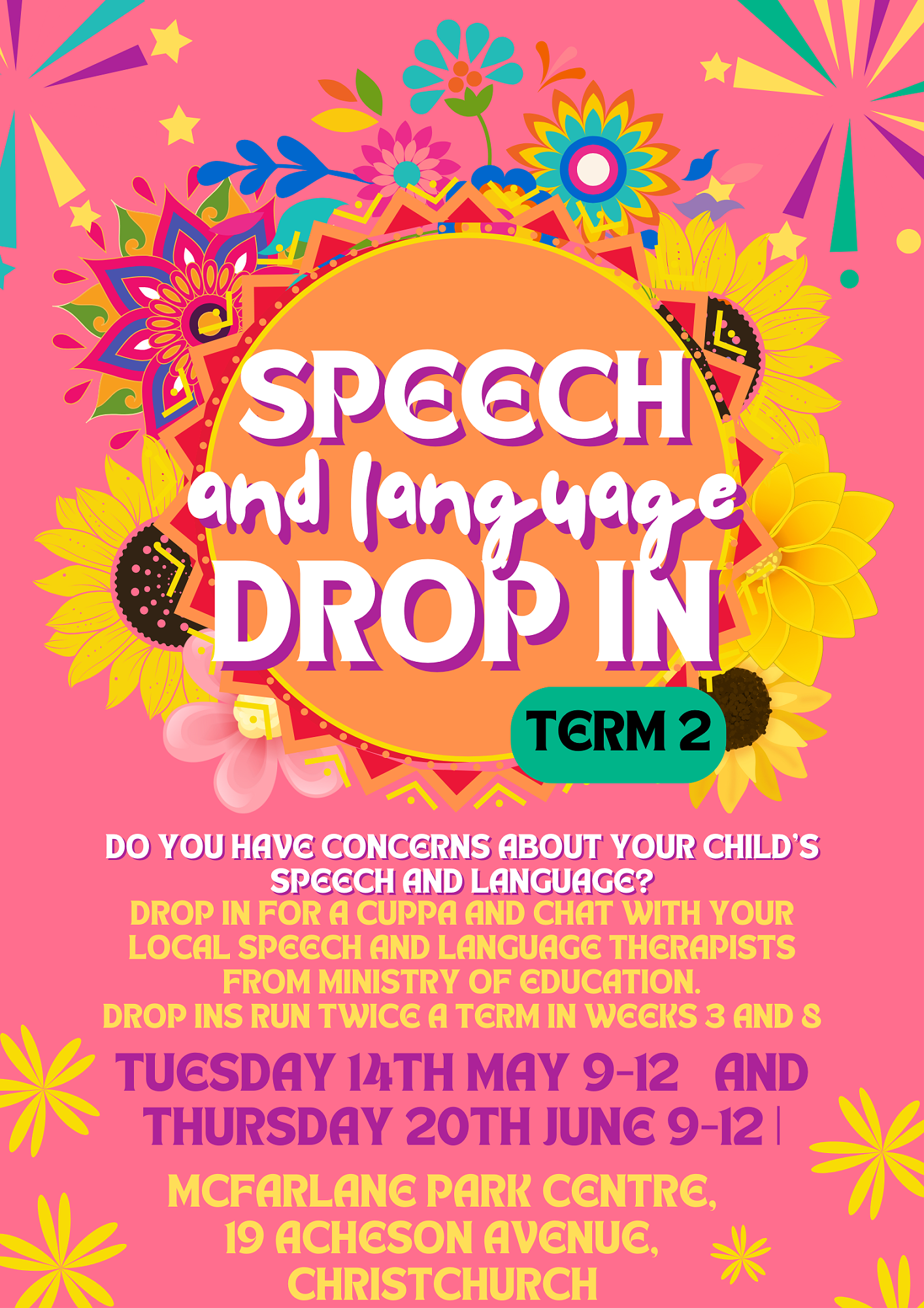 Speech and Language Drop in