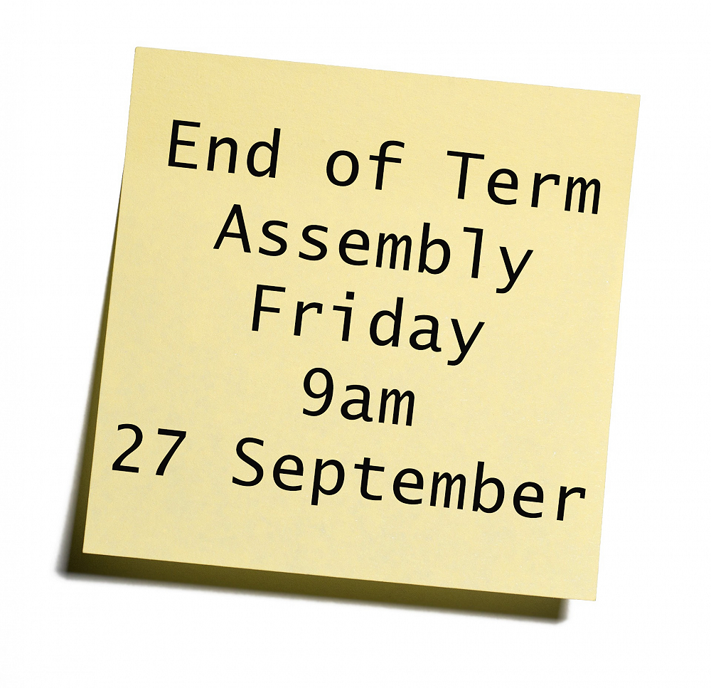 End of Term Assembly