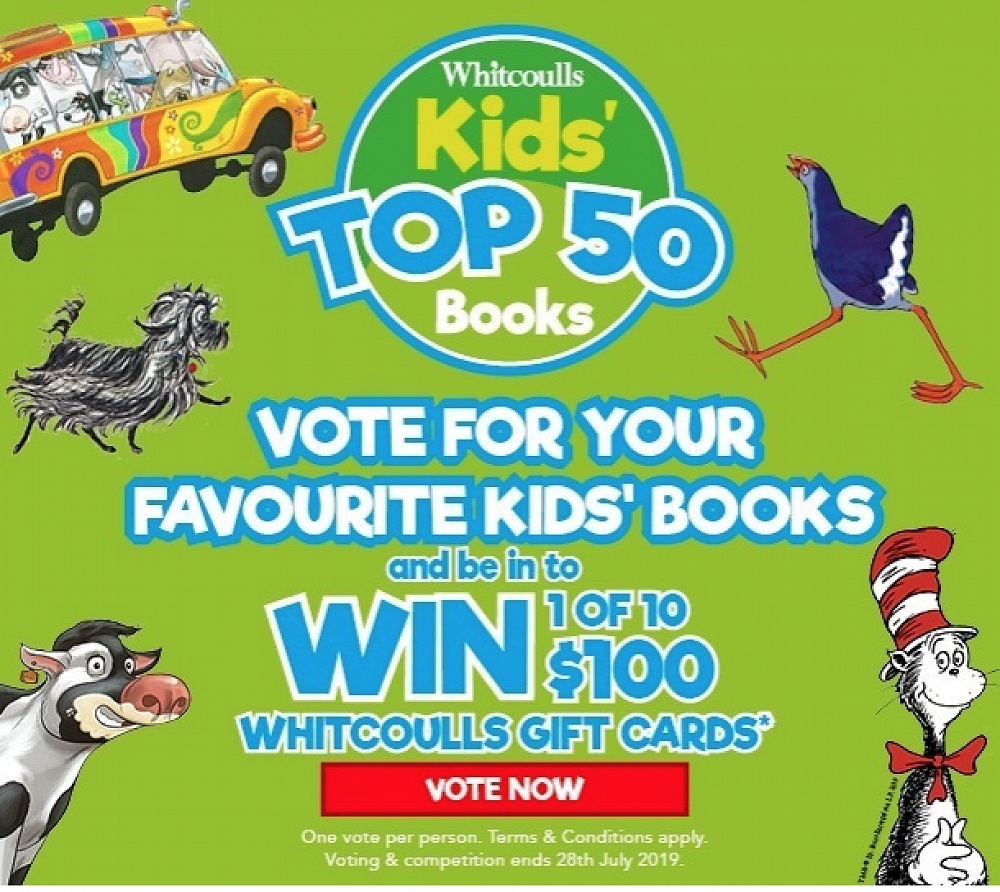 Whitcoulls Kids' Top 50 Books