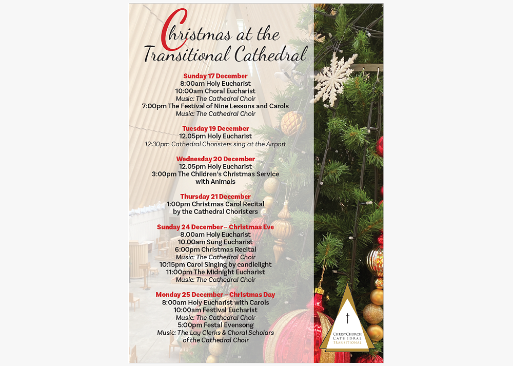 Christmas at the Transitional Cathedral