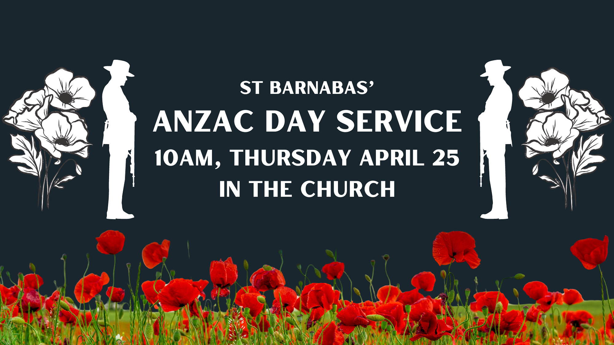Anzac Day Service 10am Thursday 25 April — St Barnabas Connect - 24 ...