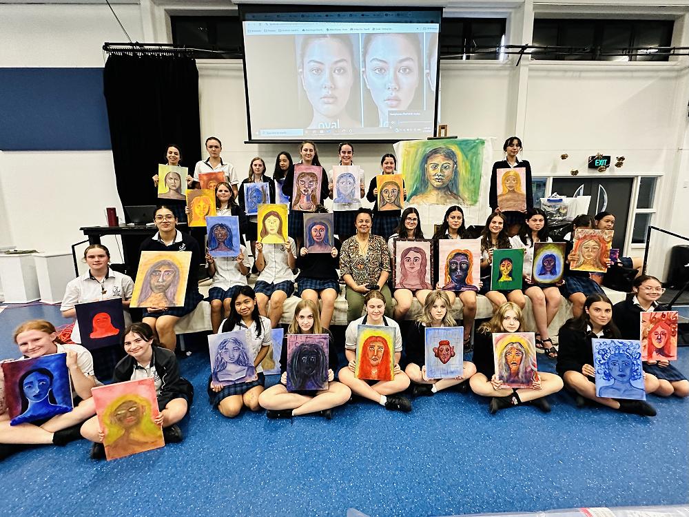 Painting Workshop with Regan Balzer — He Karere Tūī - The Tui's Message