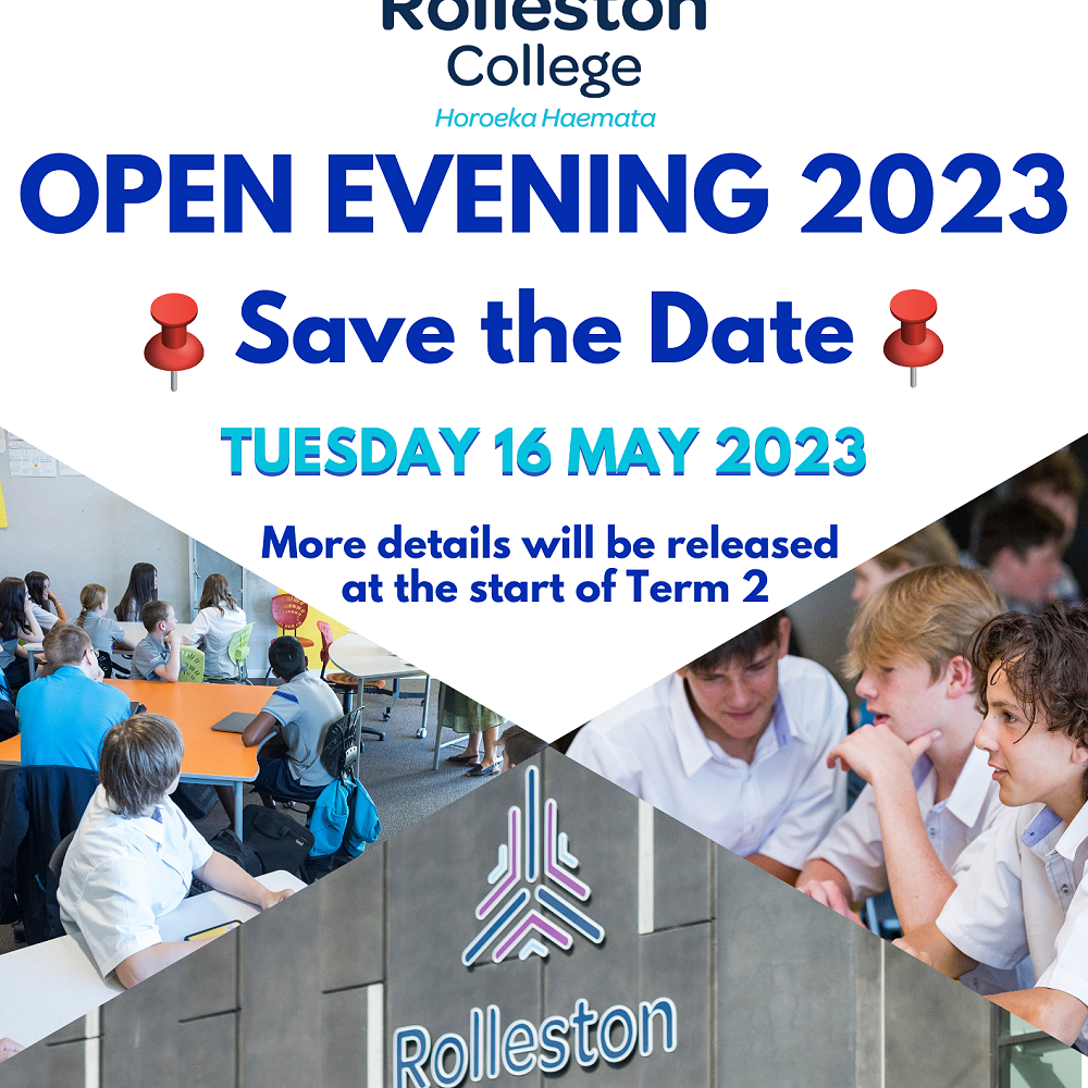 Rolleston College Open Evening