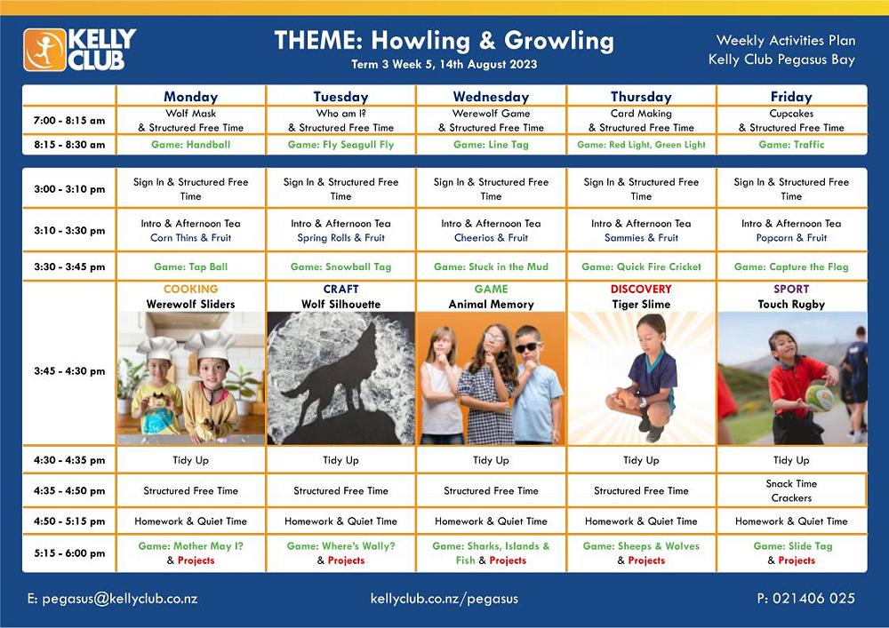 Next Week at Kelly Club.