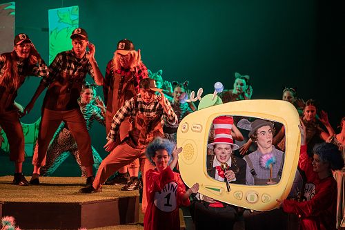 Seussical opens tonight and it's looking great!