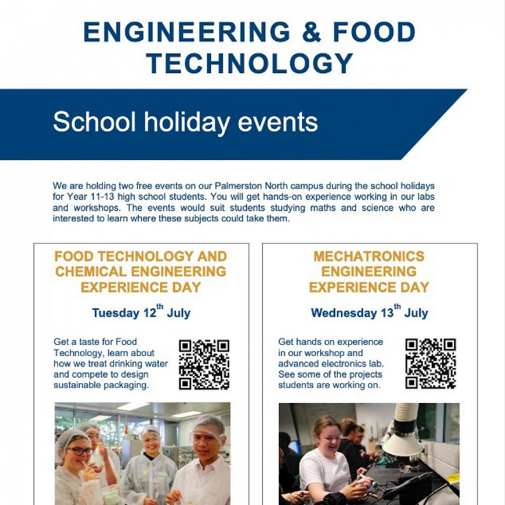 Engineering and Food Technology Careers Information — PNBHS Weekly ...