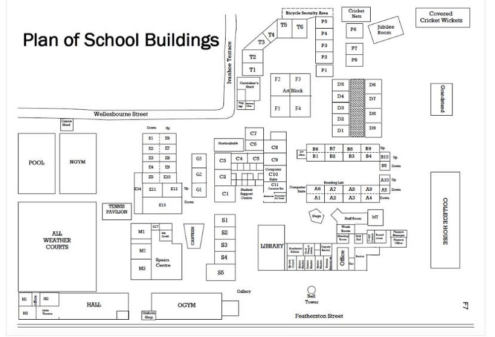 PNBHS School Map — Welcome to our 2023 Year 9 Students