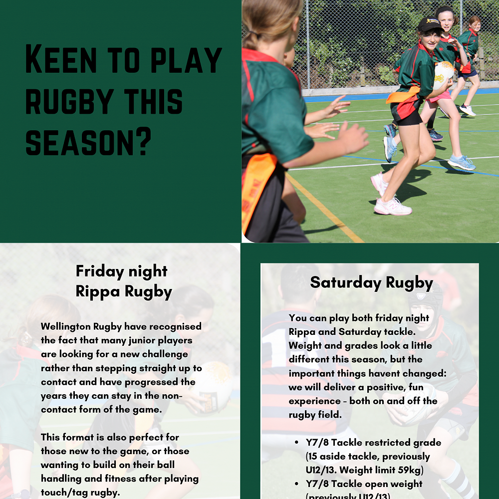 Newlands Junior Rugby Club — Newlands Intermediate School - February 2022