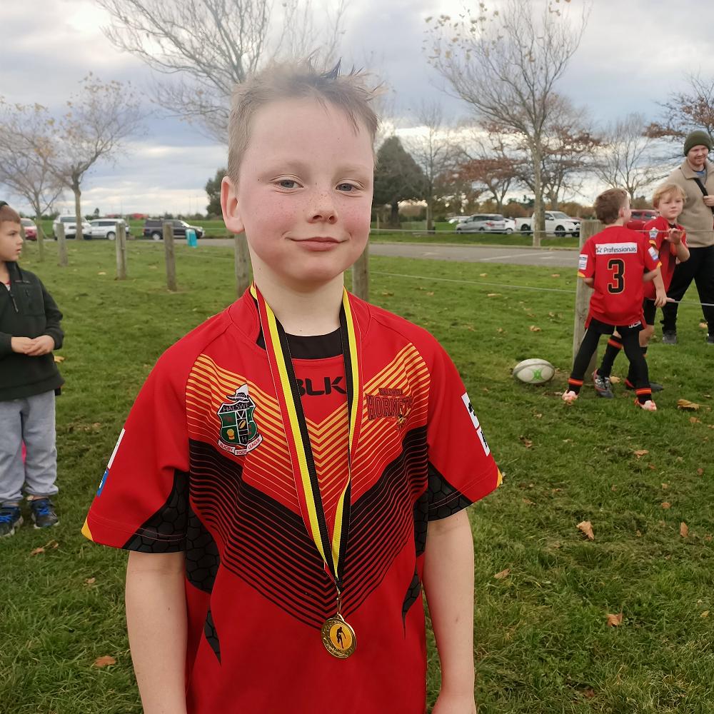 The Mighty Under 8's Halswell Hornets Red team