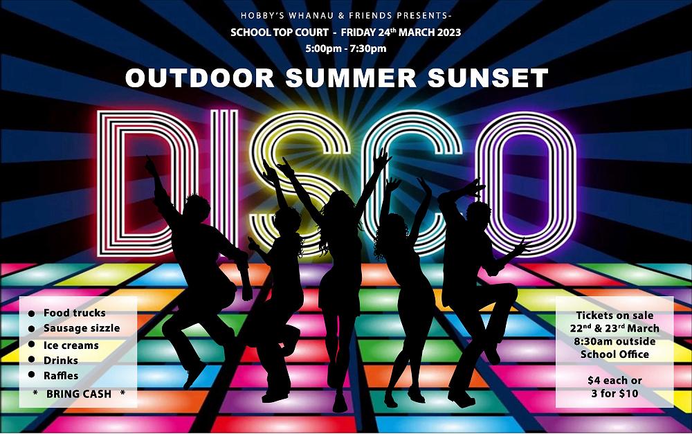 Outdoor Summer Sunset Disco