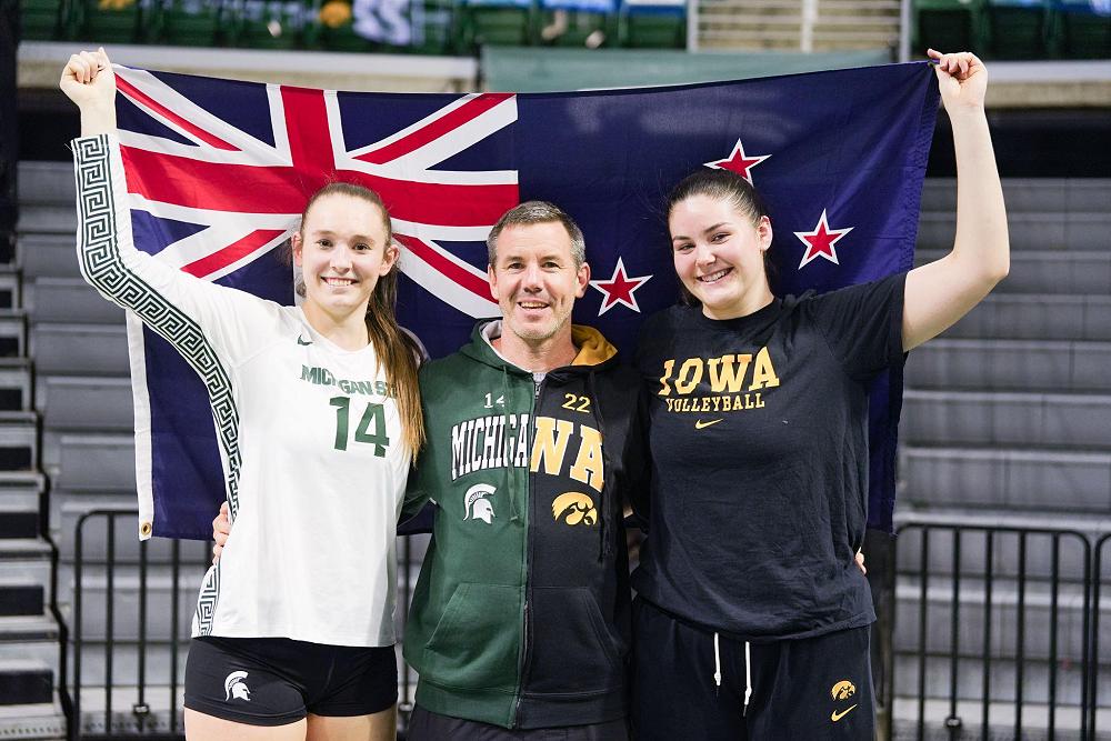 Our Volleyball stars performing in the USA!