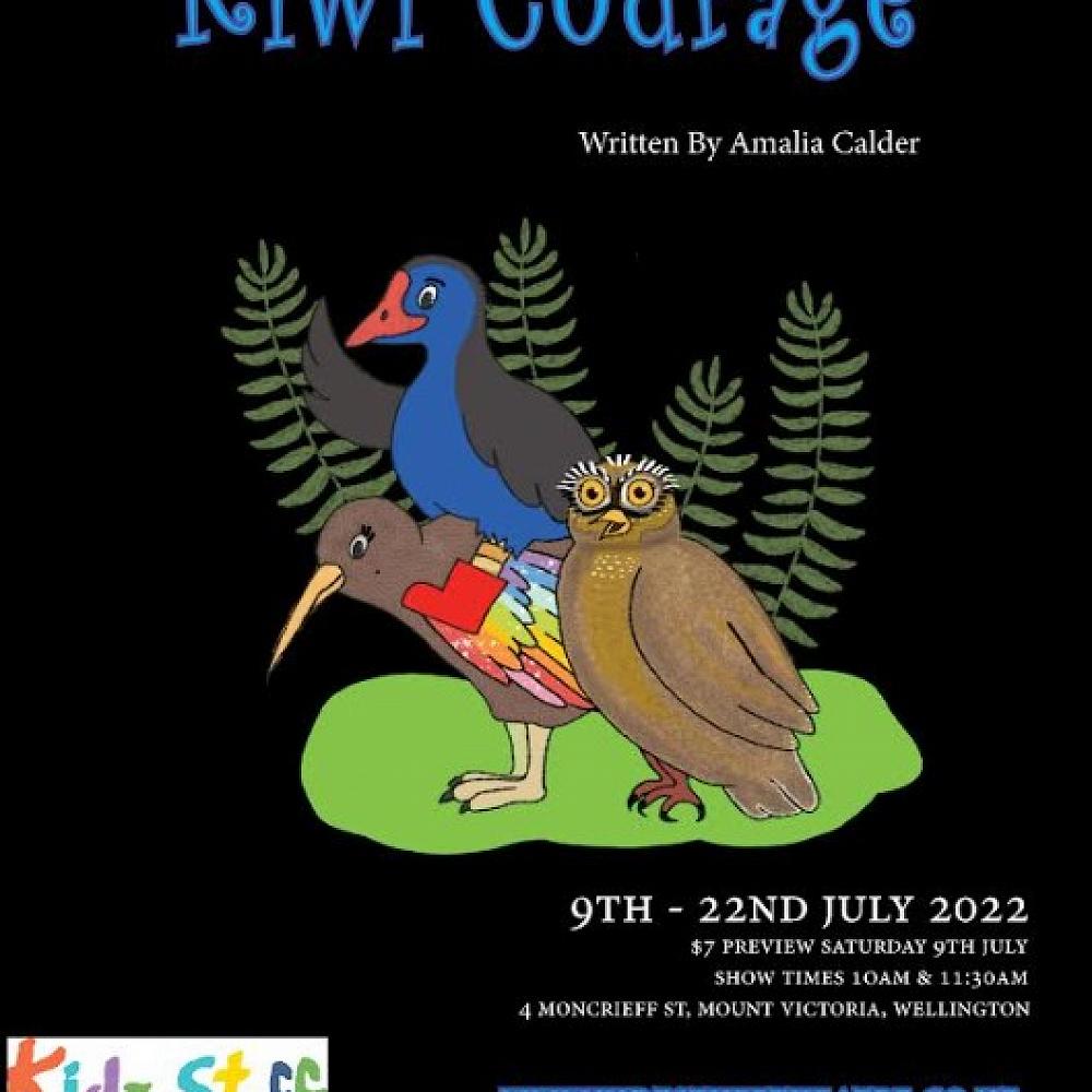 KidzStuff Theatre for Children are presenting Kiwi Courage, Written by ...