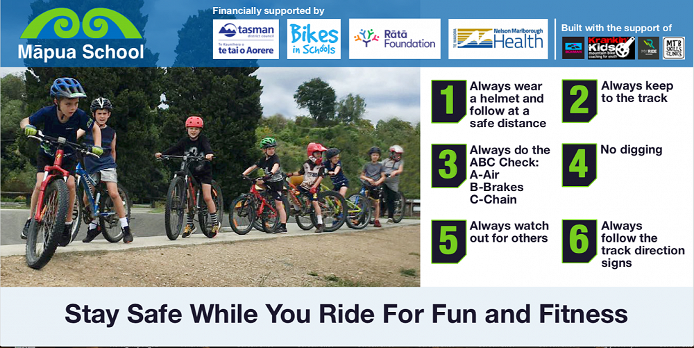 Students are 'pumped' about the new bike track due to open soon.