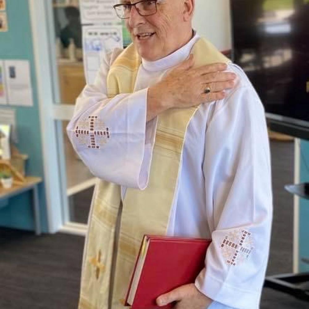 Father Stuart is leaving for Hamilton in the holidays.