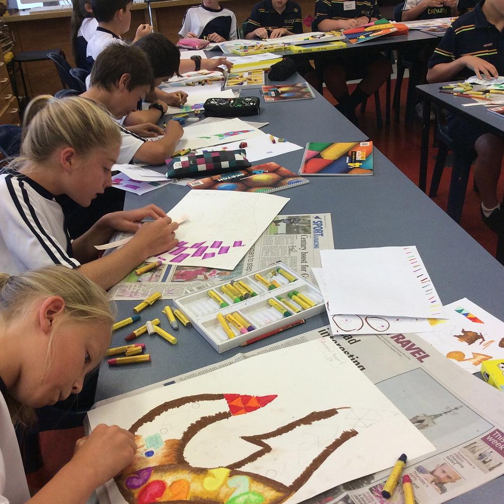 Year 7 Visual Arts at Tahuna — Newsletter 12 March 2015