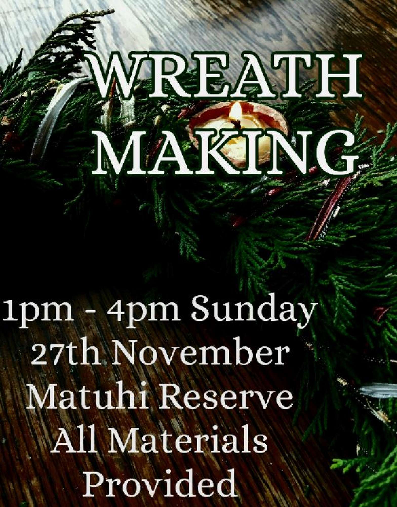 Community Wreath Making