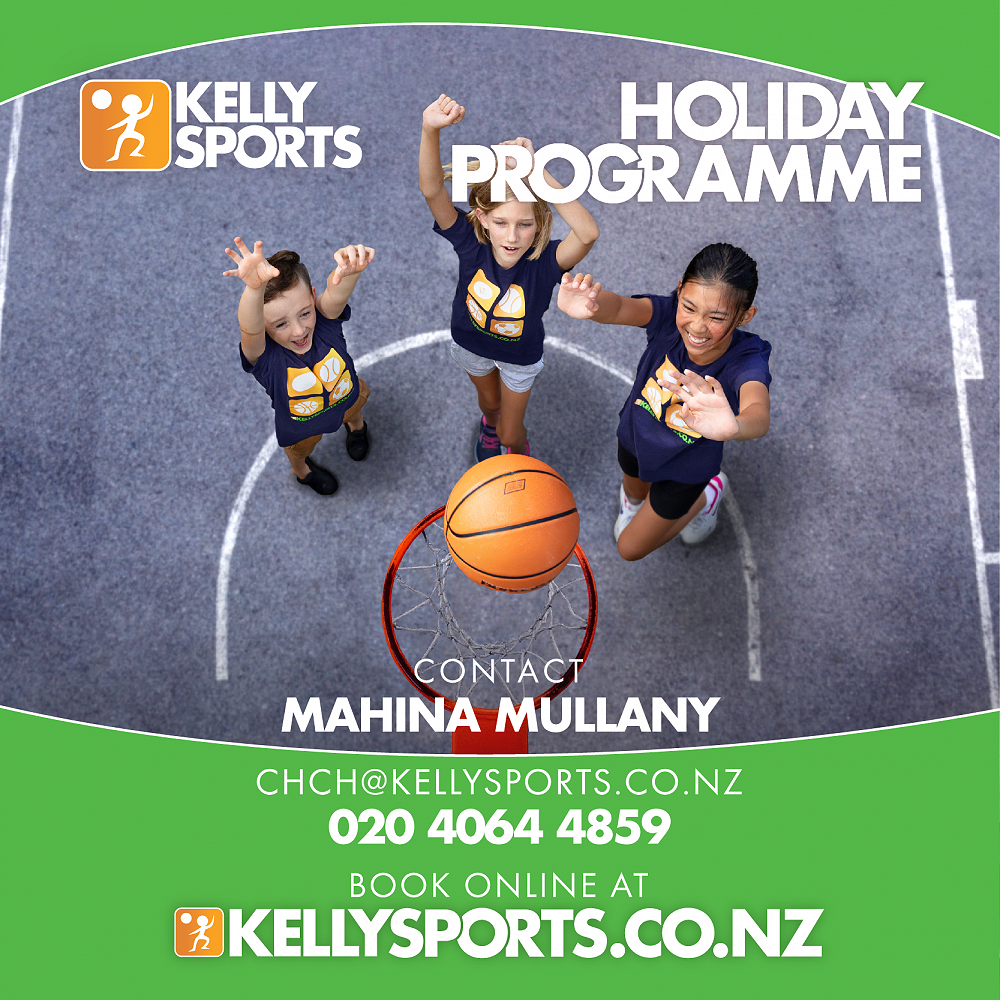Kelly Sports July Holiday Programmes — Term Two Week Four