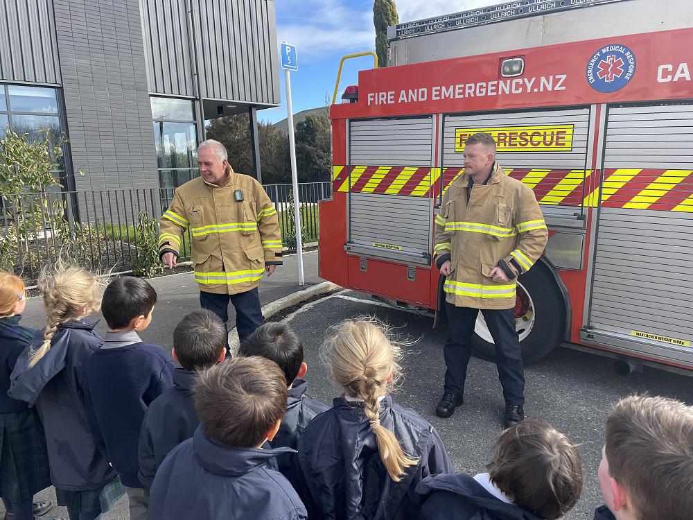 The Year 0-2 students get Firewise!