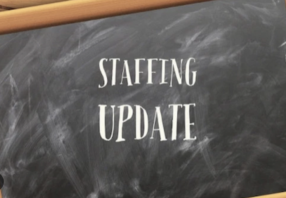 Staffing update — Term 1, 2024