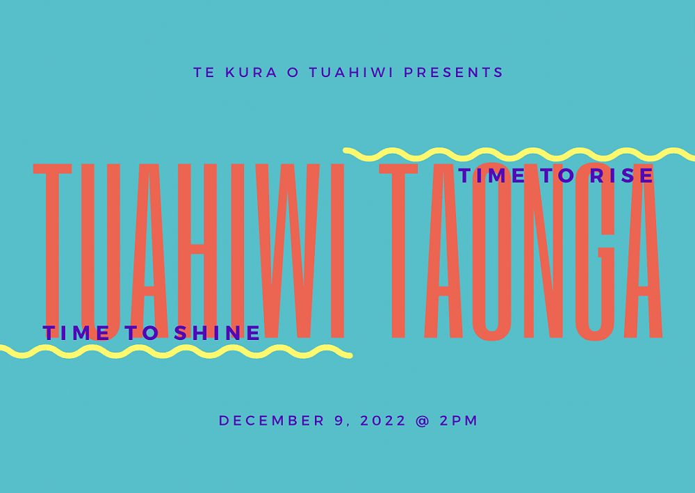 Te Kura o Tuahiwi's annual talent show, Tuahiwi Taonga is heading into ...