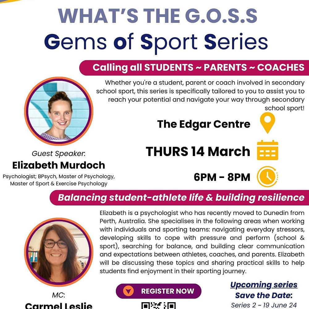Free session on Balancing Student-Athlete Life & Building Resilience