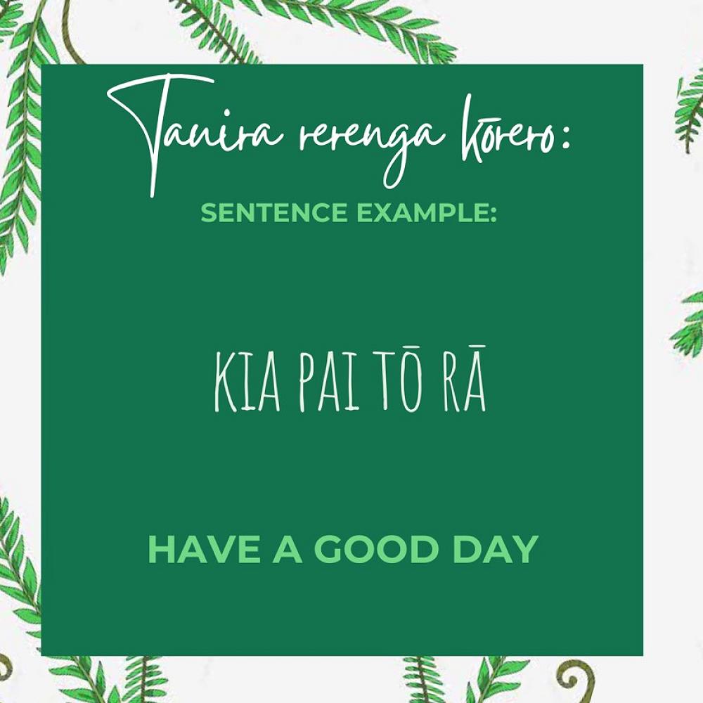 Kupu o te wiki - Word of the week