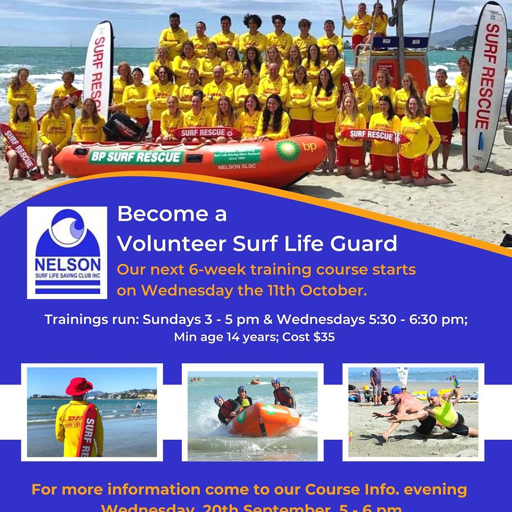 Become a Volunteer Surf Life Guard