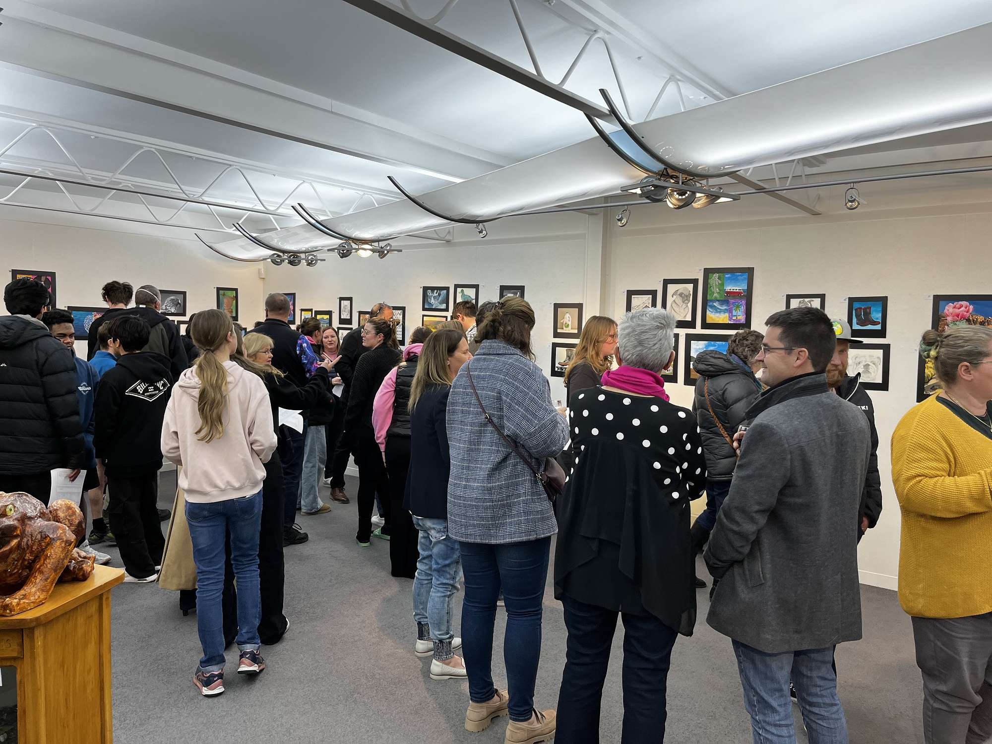 'Aptitude' - Darfield High School Art Exhibition Opening Night - Te ...