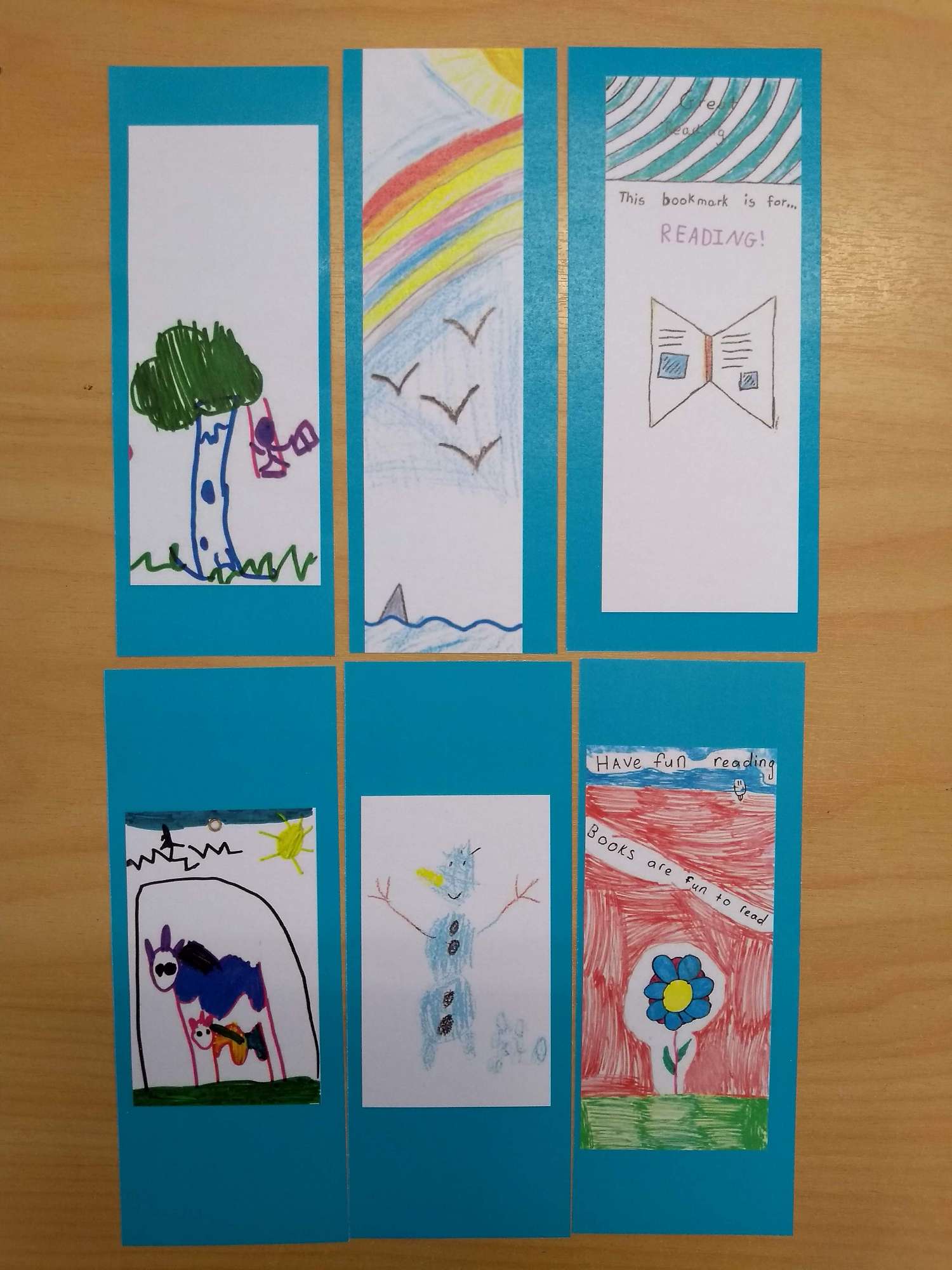 Student Bookmark Competition Winners