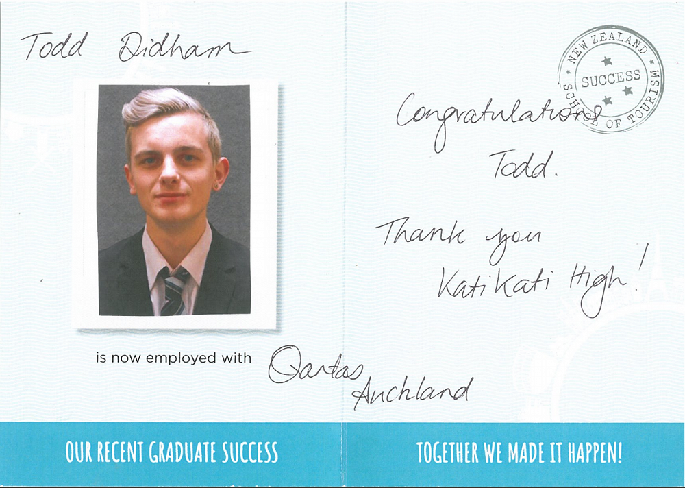 Congratulations Todd