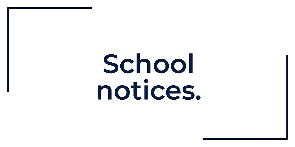 Read more about key school updates here